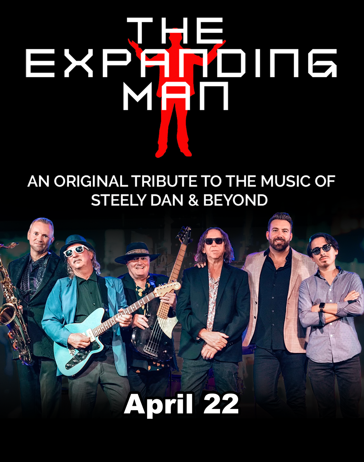 The Expanding Man, A Steely Dan Tribute - Athens Theatre | Deland, Florida