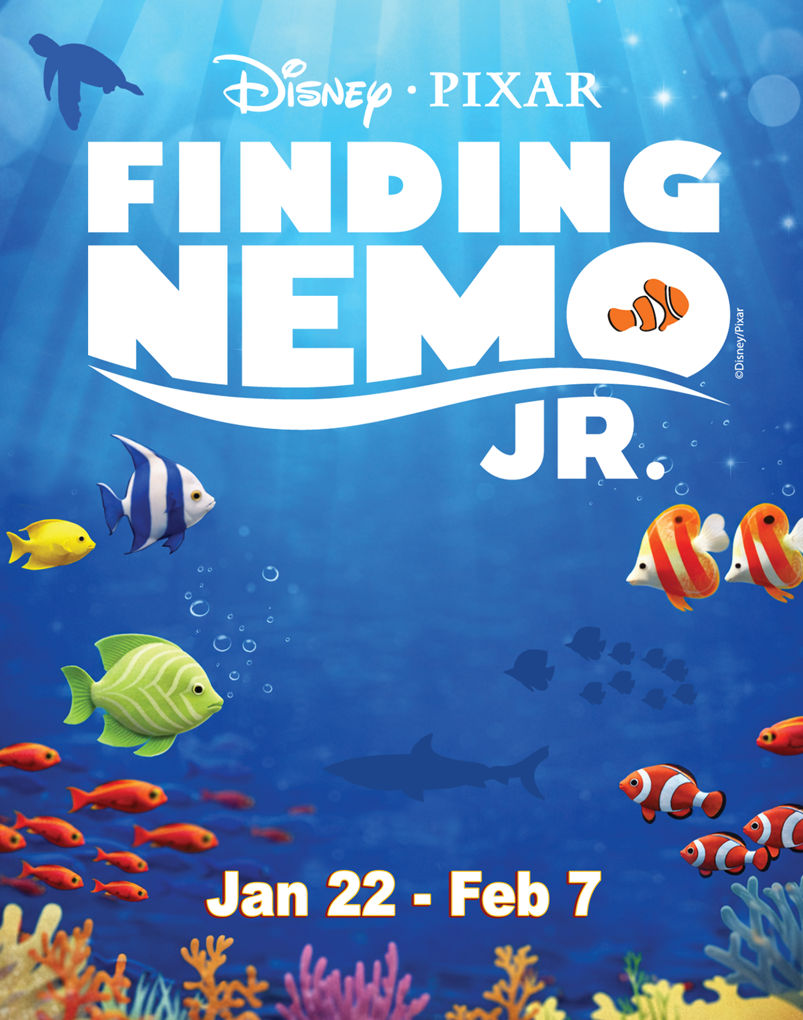 Disney Finding Nemo, Jr. - Athens Theatre | Deland, Florida